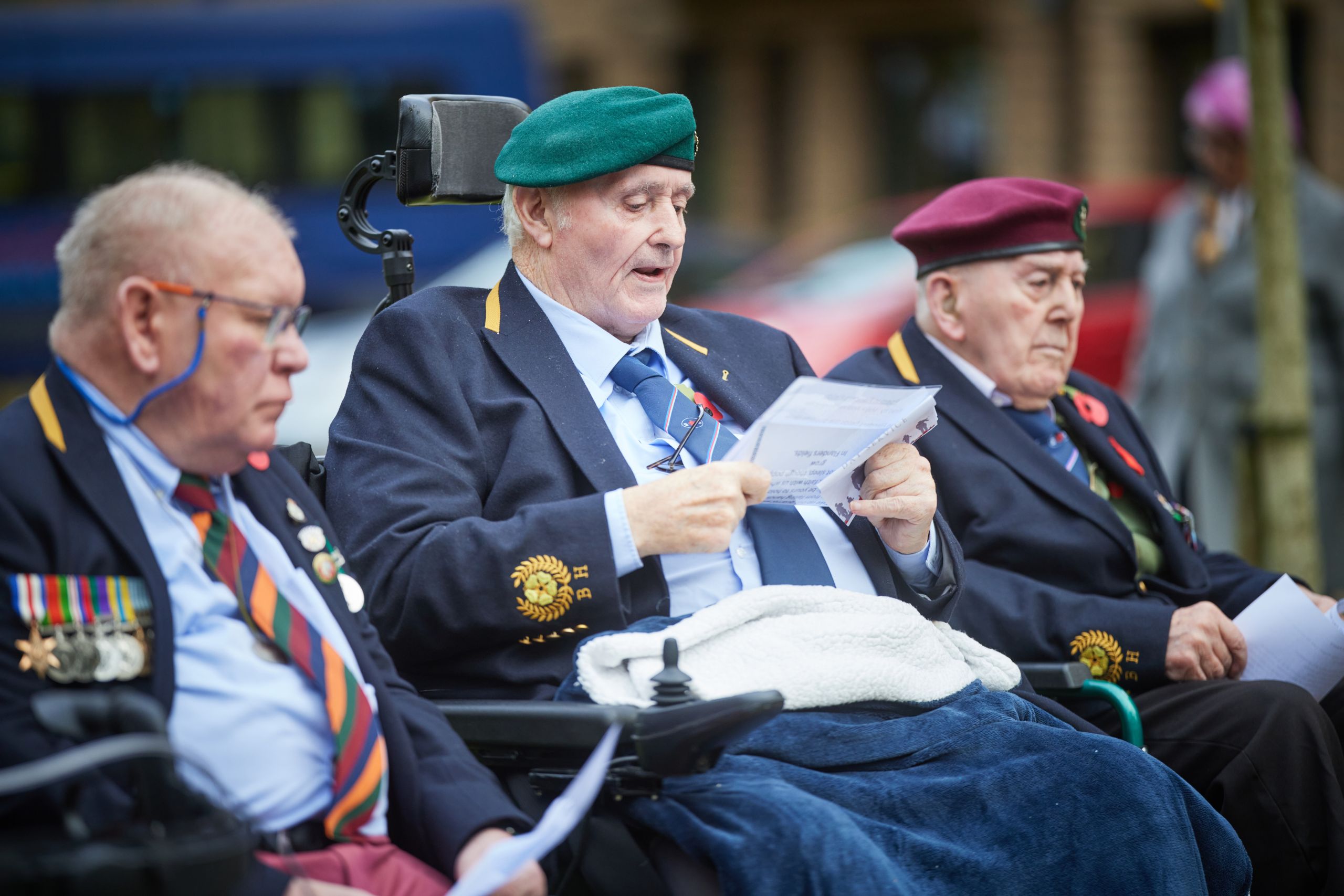 Veterans Pay Tribute to The Fallen At Remembrance Day Ceremony ...